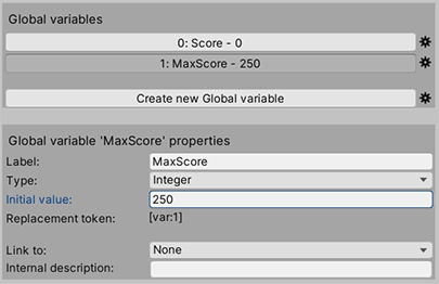 Displaying a game score | Adventure Creator
